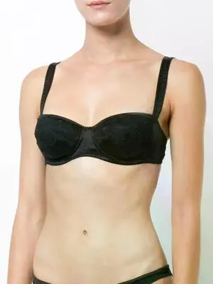 Dolce & Gabbana Lace Underwired Bra - Black