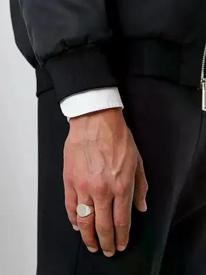 Tom Wood Oval Polished Signet Ring