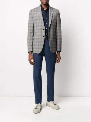 BARBA NAPOLI Spread Collar Shirt