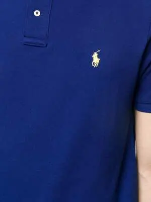 Polo Ralph Lauren Polo Pony-embroidered Polo Shirt - Blue