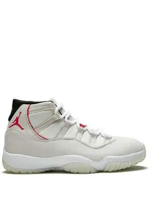 JORDAN Air Retro Platinum Tint Sneakers - White