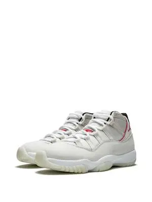 JORDAN Air Retro Platinum Tint Sneakers - White