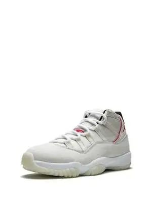 JORDAN Air Retro Platinum Tint Sneakers - White