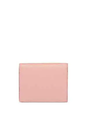 Miu Miu Heart Appliqué Compact Wallet