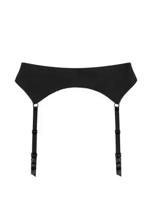 MAISON CLOSE Le Petit Secret Garter Belt - Black