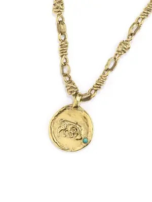 GOOSSENS Talisman Aries Medallion Necklace