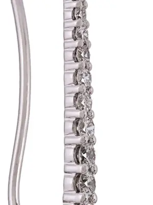 ALINKA 18kt White Gold Vera Diamond Cuff Earring - Metallic