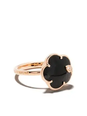 Pasquale Bruni 18kt Onyx And Diamond Ring - Pink