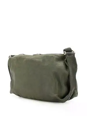 Guidi Cracked-effect Shoulder Bag