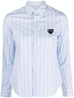 Play Comme Des Garcon Printed Shirts For Women