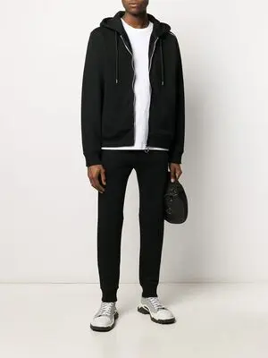 Rabanne Logo Shoulder Zip-up Cardigan