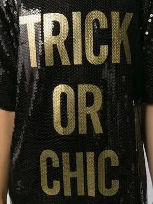 Moschino Sequined T-shirt Dress