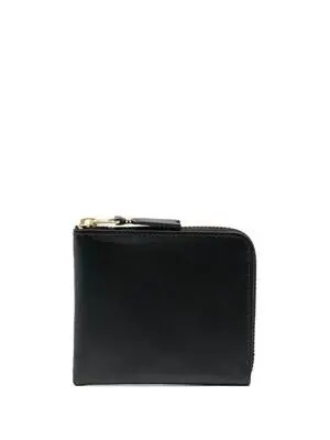Comme Des Garçons Zip-fastening Leather Wallet - Black