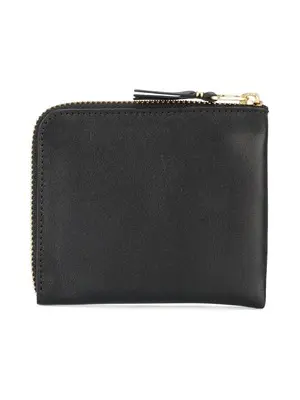 Comme Des Garçons Zip-fastening Leather Wallet - Black