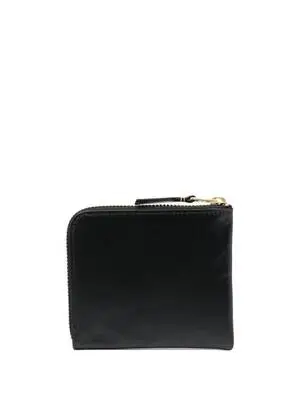 Comme Des Garçons Zip-fastening Leather Wallet - Black