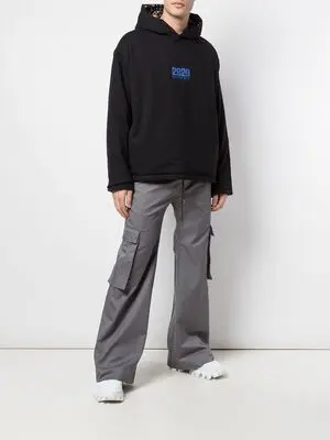 Martine Rose Reversible Floral Hoodie