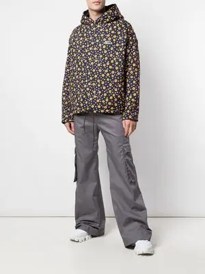 Martine Rose Reversible Floral Hoodie