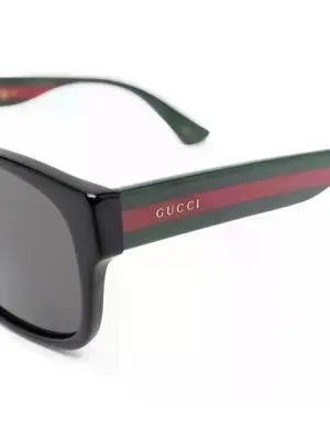 Gucci Rectangular Frame Sunglasses