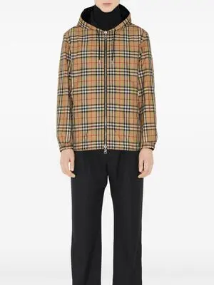 Burberry Reversible Checked Jacket - Neutrals