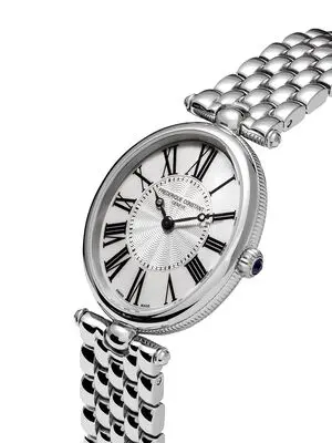 FREDERIQUE CONSTANT Classics Art Déco Oval 30mm - White