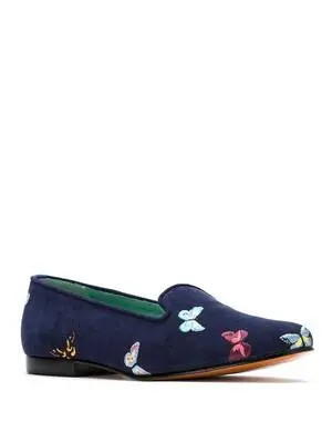 BIRD&CO Bird Shoes Borboletas Suede Slippers
