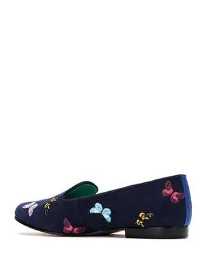 BIRD&CO Bird Shoes Borboletas Suede Slippers