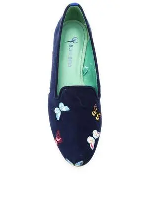 BIRD&CO Bird Shoes Borboletas Suede Slippers