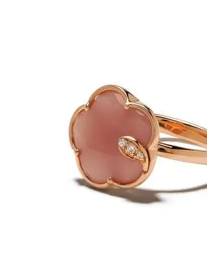 Pasquale Bruni 18kt Petit Joli Chalcedony And Diamond Ring - Pink