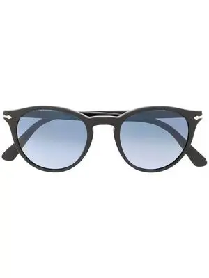 Persol Round Frame Sunglasses - Black