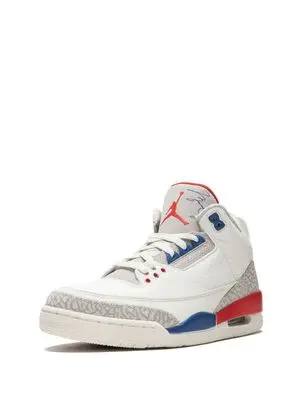 JORDAN Air 3 Retro International Flight Sneakers - White