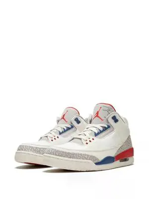 JORDAN Air 3 Retro International Flight Sneakers - White
