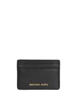 Michael Kors Leather Cardholder - Black