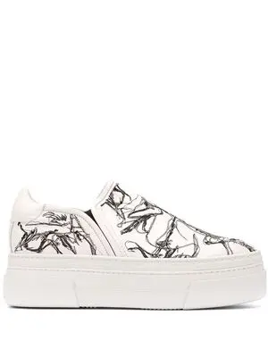 Agl Platform Slip-on Sneakers