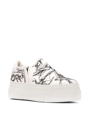 Agl Platform Slip-on Sneakers