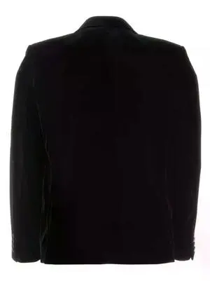 Saint Laurent Single-breasted Velvet Blazer
