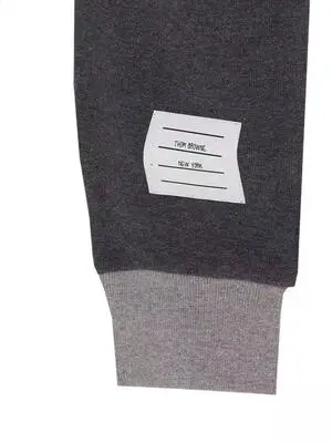 Thom Browne 4-bar Stripe Sweatpants - Grey