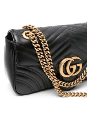 Gucci Small Gg Marmont Shoulder Bag