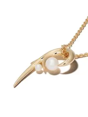 SHAUN LEANE Cherry Blossom Freshwater Pearl Necklace - Gold