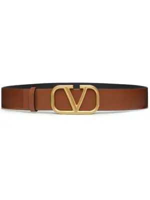 Valentino Garavani Vlogo Signature 40mm Leather Belt