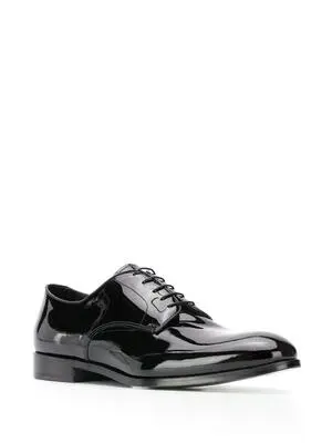 DOUCAL'S Patent Leather Derby Shoes
