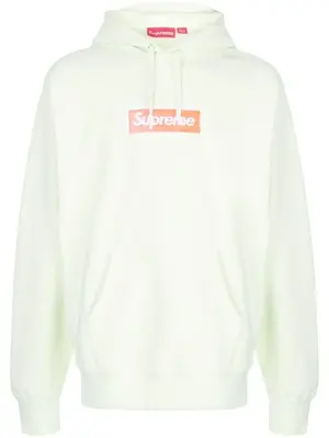Supreme Box Logo Hoodie - Green