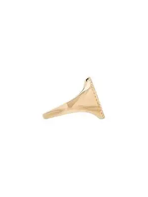 Yvonne Léon 18kt Diamond Signet Ring