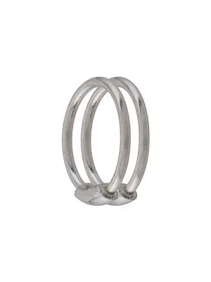 MARIA BLACK Basic 12 Hoop Earrings - Silver