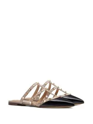 Valentino Garavani Rockstud Mules - Black