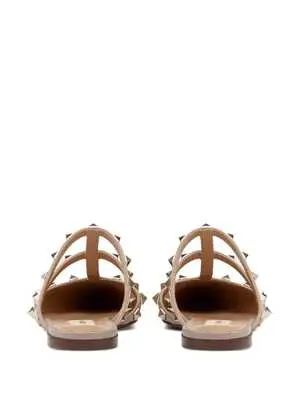 Valentino Garavani Rockstud Mules - Black