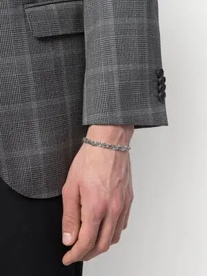 Emanuele Bicocchi Braided Bracelet - Silver