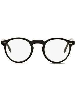 Oliver Spencer Gregory Peck Eyeglasses - Black