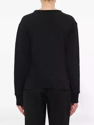 JW Anderson Logo Detail Cotton Sweater - Black