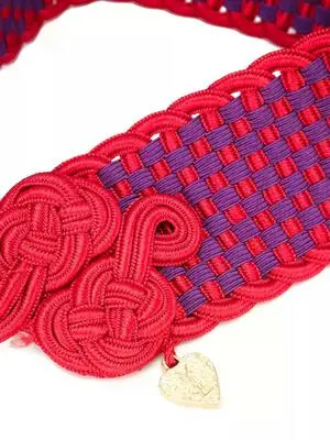 Saint Laurent 1980s Interwoven Belt