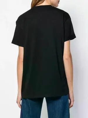 Stella McCartney Embellished Star T-shirt - Black